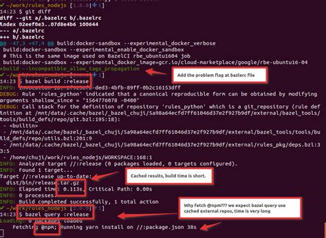 Bazel Query Cache Problem With Flag Incompatible Allow Tags Propagation