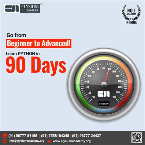 Elysium Academy Private Limited On Linkedin 90days Python Elysiumacademy Learning