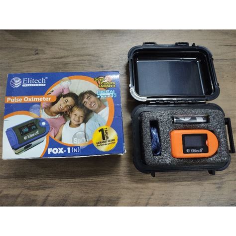 Jual Pulse Oxymetri Elitech Fox 1 Alat Ukur Kadar Oksigen Shopee Indonesia