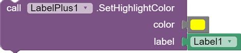 Labelplus Additional Methods For The Label Component Extensions Mit App Inventor Community