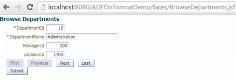 Deploy Oracle ADF Essentials Web Application On Tomcat Conclusion AMIS Technology Blog