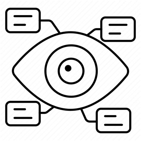 chat monitoring inspection visualization message text icon