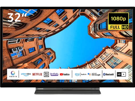 TOSHIBA 32LK3C63DAW LED TV (Flat, 32 Zoll / 80 cm, Full-HD, SMART TV ...