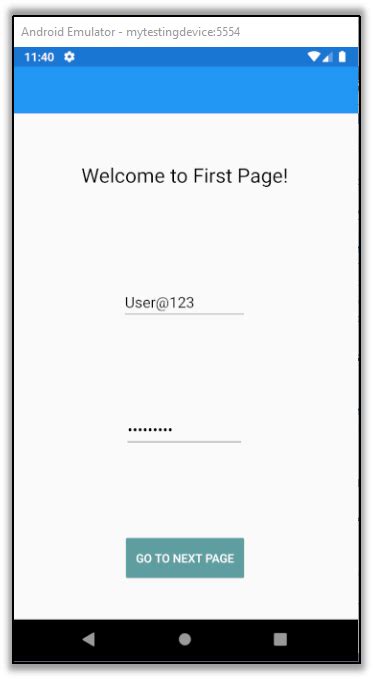 Page Navigation Between Two Pages In Xamarin Forms