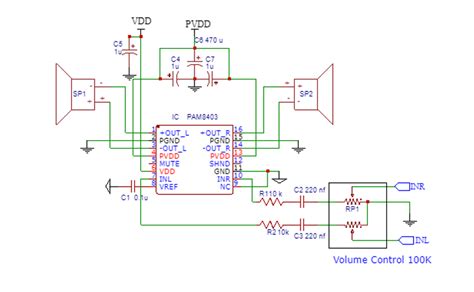 Audio Amplifier Using Pam8403 Digital Lab