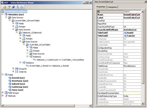 Dynamics Ax Developers Creating A View In Dynamics Ax