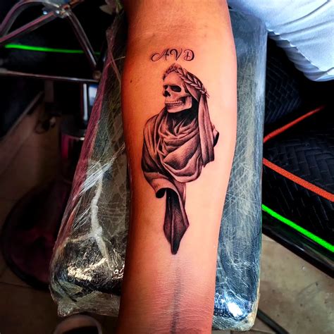 15 Unique Santa Muerte Tattoo Ideas For Bold Inspiration