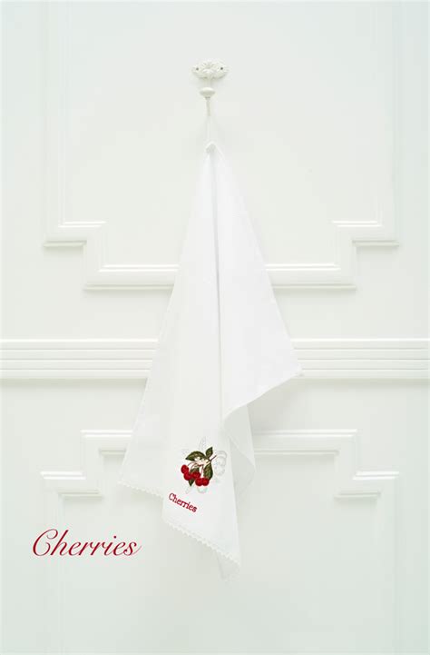 Tivolyo Home CHERRIES кухонное полотенце | sleeppp.ru