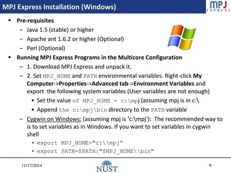 Ppt Mpj Express An Implementation Of Mpi In Java Version 035 Beta Release Powerpoint