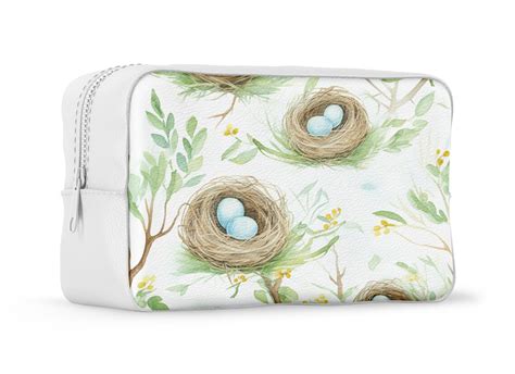 Seamless Nest Pattern Cute Birds Nest Background Pattern Etsy