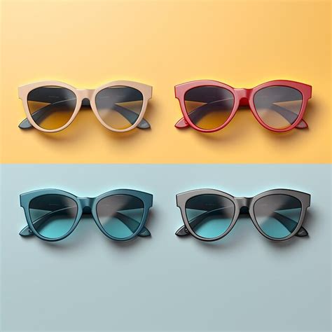 Premium Ai Image Sun Glasses Mockups Create Sun Glasses Mockups With Different Shapes Lens