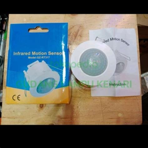 Promo Saklar Lampu Sensor Gerak Pir Switch Otomatis Detector Plafon Diskon 50 Di Seller
