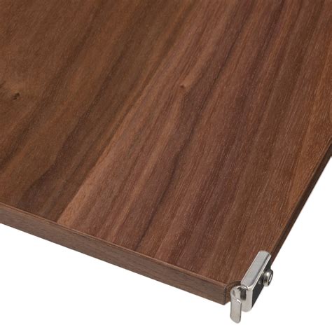 Stainless Unit Shelf Additional Walnut Shelf