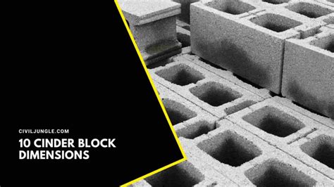 Exploring Cinder Block Dimensions Sizes And Uses In Construction