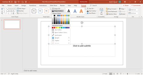 How To Add A Border Design In PowerPoint SlidesAI