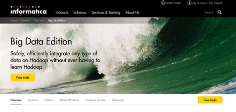 Informatica Powercenter Big Data Edition Data Quality Und B2b Laufen Auf Aws Line Of Biz