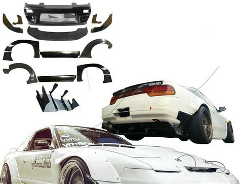 Nissan 240sx S13 Wide Body Kit
