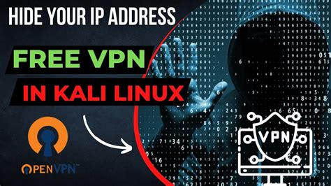 Set Up A Free Vpn In Kali Linux Using Openvpn In 2023 Youtube
