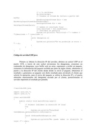Ejemplos Programacion Socket Java PDF
