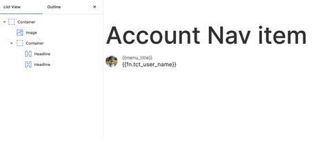 Creating Account Dropdown With Native Menu And Hook Element Snippetclub