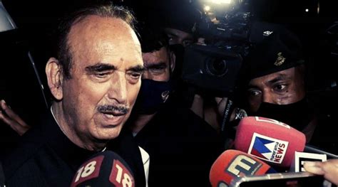 Ghulam Nabi Azad Detail About Meeting With Interim Congress President