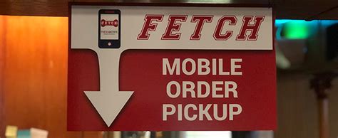 Fetch Mobile Ordering University Dining Services