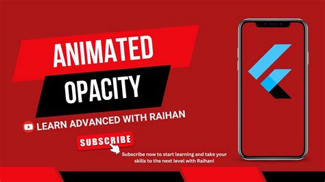 Flutter Animated Opacity Bangla Flutter Bangla Animation Tutorial