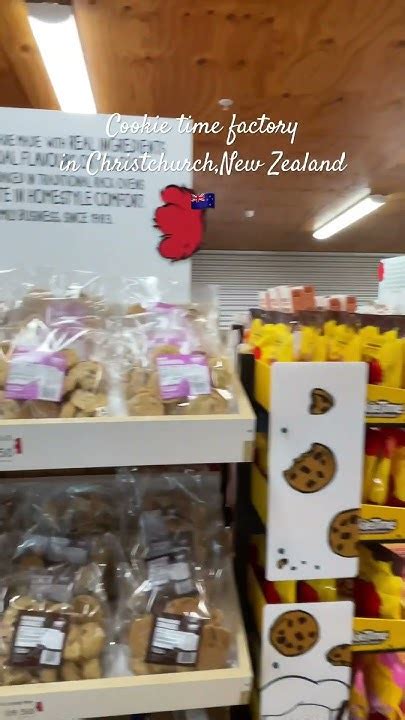 🇳🇿クライストチャーチにあるクッキータイムファクトリー🍪 Cookie Time Factory Christchurch Nz
