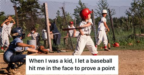 His Dad Wouldnt Give Him A Break While Playing Catch So He Took His
