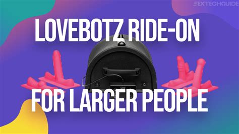 Lovebotz Saddle Pro Sex Machine Launches For Larger Users