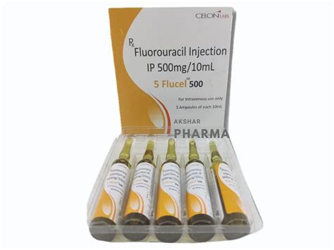 10ml Fluorouracil 5 Flucel 500 Injection At ₹ 860 Vial Shop No 107 Raopura Vadodara Id