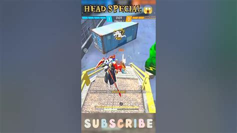 Head Special 😱☠️ Only Head 🤯 Free Fire Max 💥 Support🍷tranding 🤙🏻