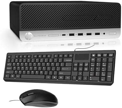 Amazon Com Hp Elitedesk G Sff Computer Desktop Pc Amd Ryzen Pro G Up To Ghz