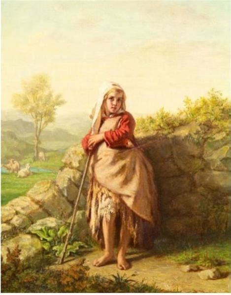 Peasant Girl Alexandre Antigna