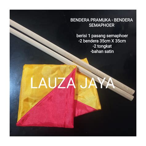 Jual Bendera Semapur Semapor Pramuka Stick Pramuka Shopee Indonesia