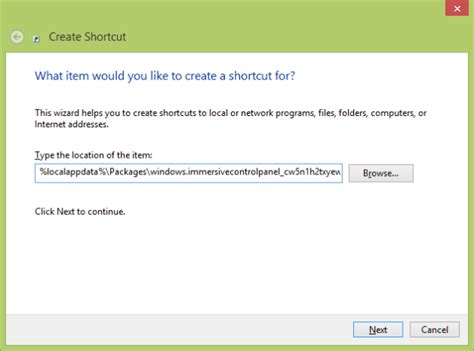 How To Create A Shortcut To Open Automatic Proxy Setup In Windows 8 1