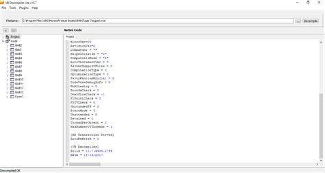 Tutorial Decompiler Program Hasil Compiler Exe Visual Basic 60
