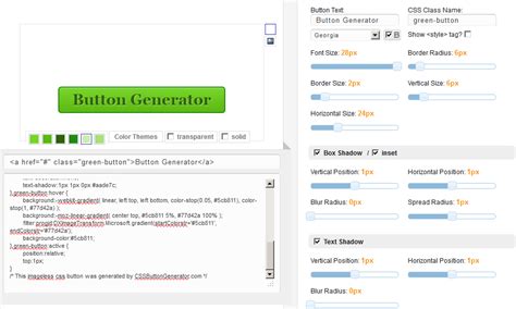 Css Button Generators
