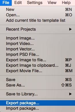 Save And Export Help Center