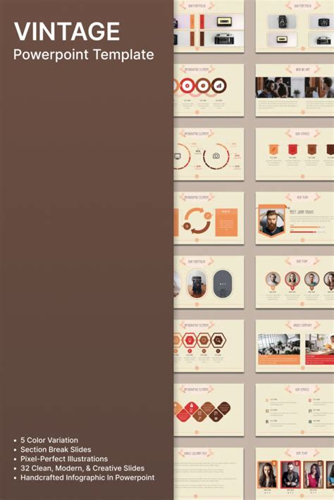 Vintage Powerpoint Template Masterbundles