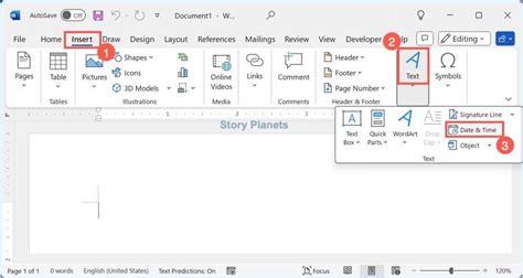 6 Ways To Insert Date And Time In Microsoft Word Documents Story Planets