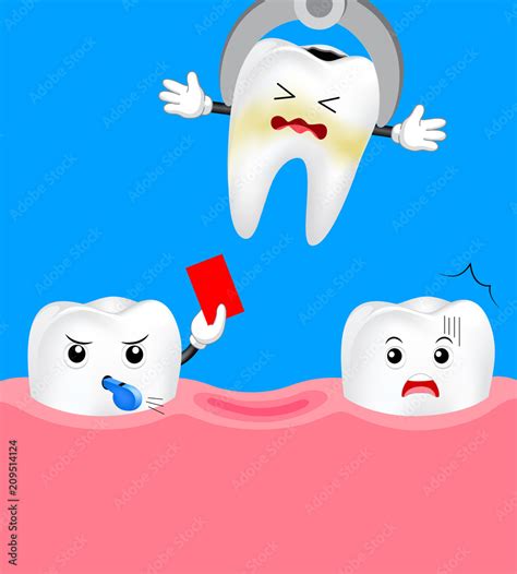 Dental Extraction Cartoon
