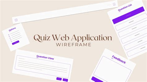 Quiz Web Application Figma