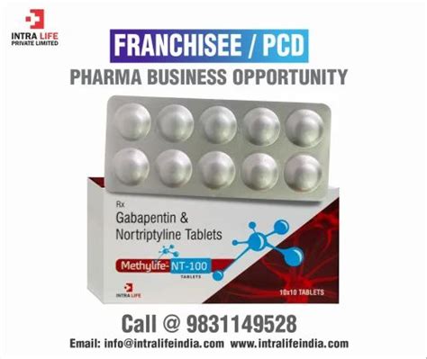 Gabapentin Nortriptyline Tablet At ₹ 1050 00 Box Of 100 Pieces In Bengaluru