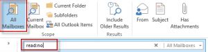 Tip View All Unread Mail From All Inboxes Outlook Tips