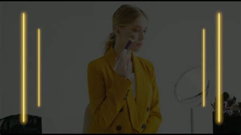 투명렌더링 소스 노란 네온 라인 애니메이션 올리브크레아 Youtube