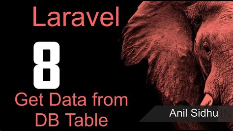 Laravel 8 Tutorial Database Configuration And Fetch Data Youtube