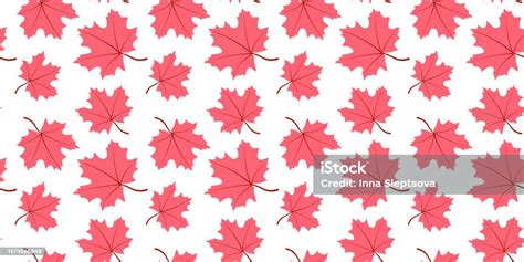 단풍나무 가을은 이음새가 없는 패턴 플랫 디자인 템플릿을 남깁니다 가을 배경 0명에 대한 스톡 벡터 아트 및 기타 이미지 0명 가을 갈색 Istock
