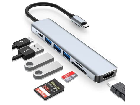 Adaptador Multiporta Usb C Hub CHRONUS HDMI0214 Y10 Preto Worten Pt
