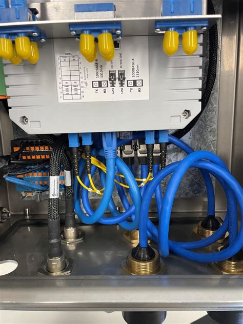 Intrinsically Safe Gbit Ethernet Media Marshalling Enclosure Ip66